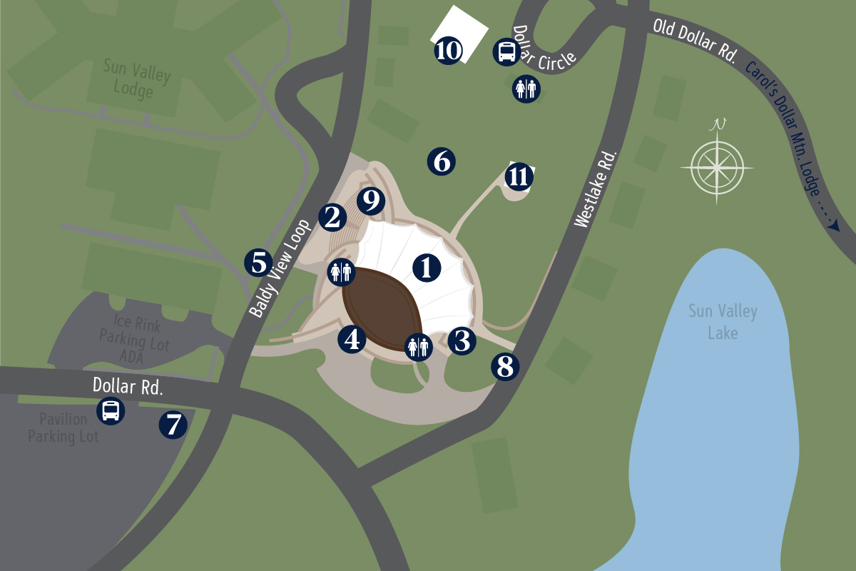 Getting here & parking - Sun Valley Music Festival